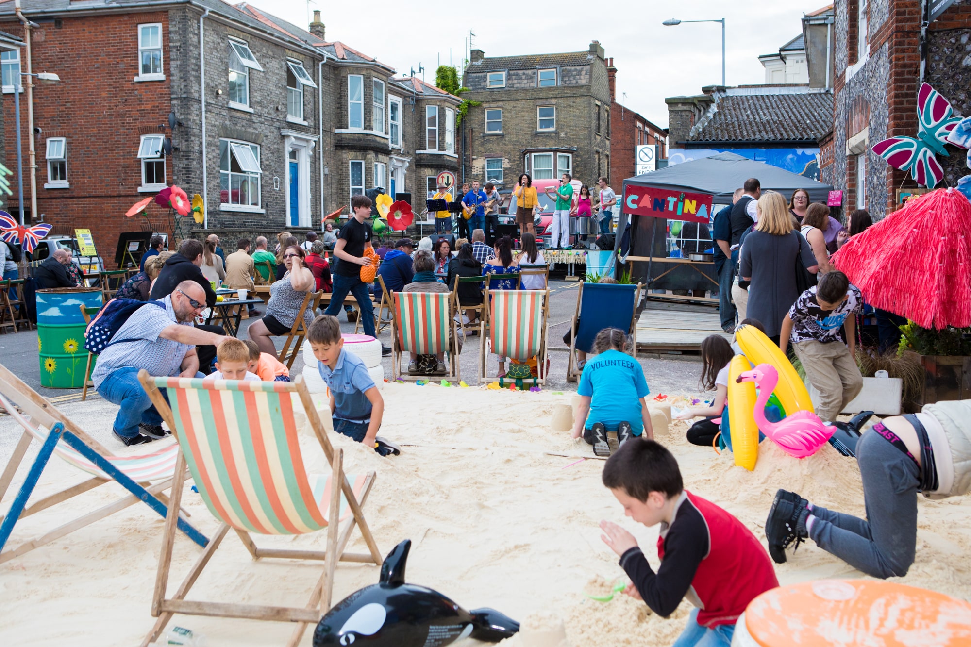 Up Our Street - Street Transformation — Out There Arts